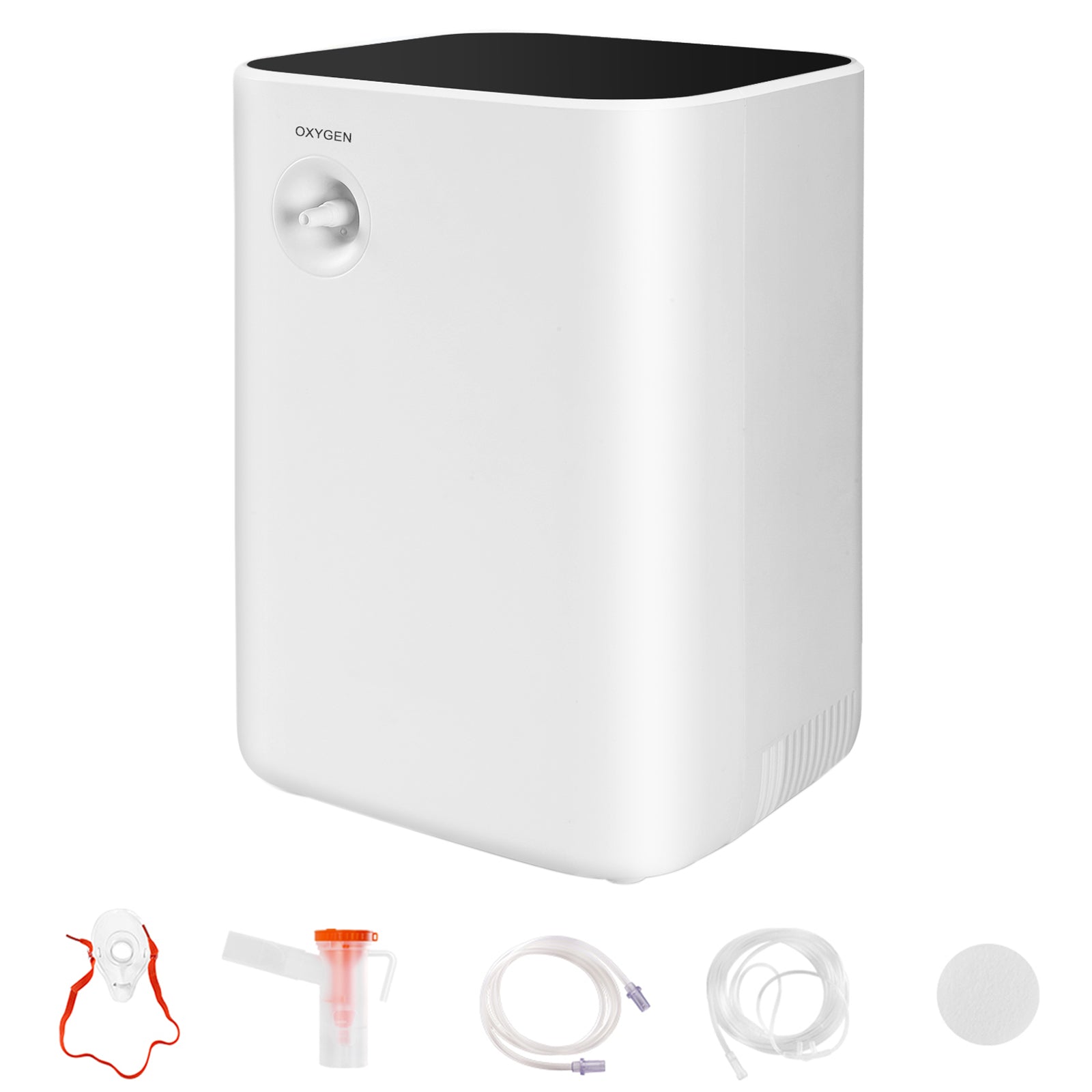 Oxygen Concentrator Machine for Home Use,Low Noise 1-8L Adjustable Por ...